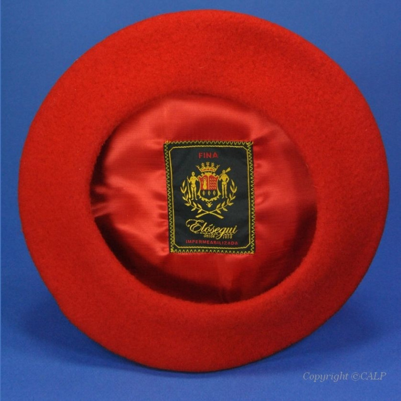 Béret basque rouge-véritable Béret basque rouge