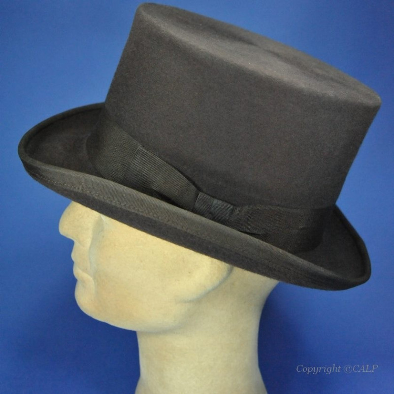 chapeau haut de forme marron - Achat chapeaux haut de forme
