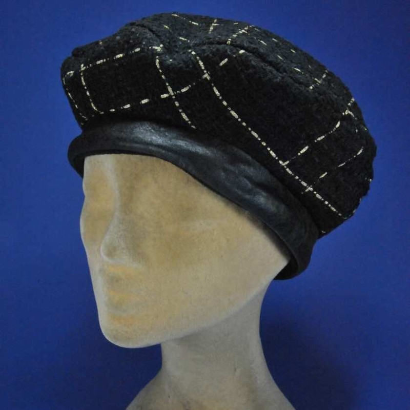 Toque en laine haut de gamme femme - Achat toque d'hiver couture