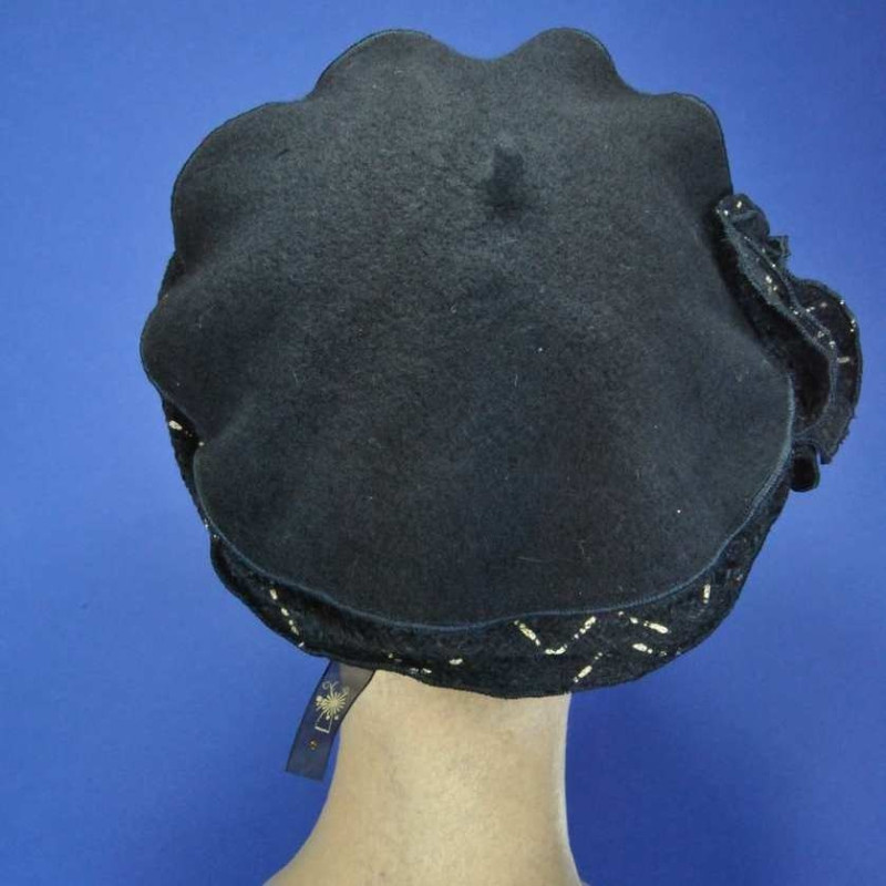 Toque en laine haut de gamme femme - Achat toque d'hiver couture