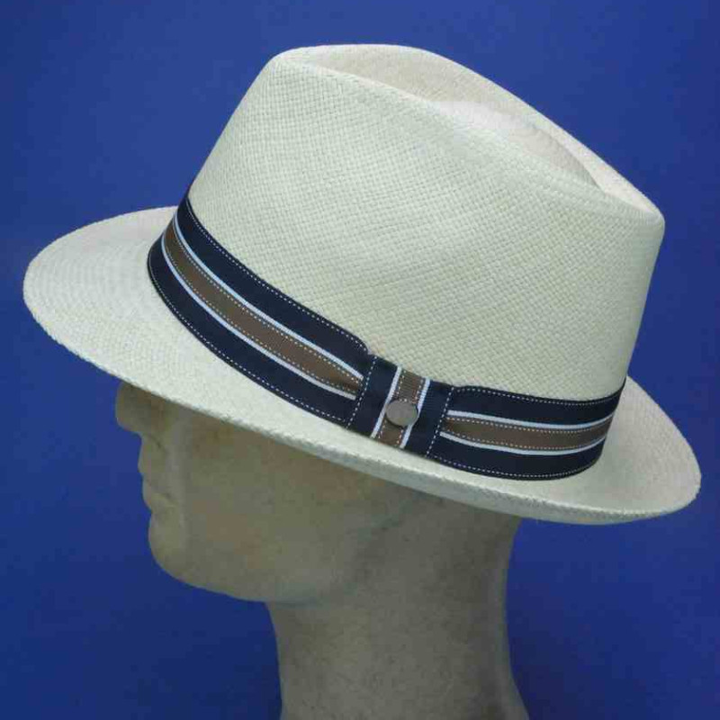 Chapeau Panama Trilby Haut de Gamme | Chapeau d'été pour homme