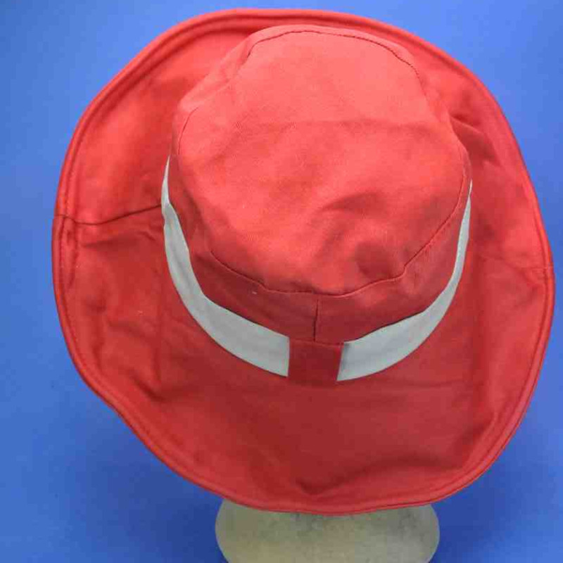 Chapeau bob rouge en coton, premier prix | Chapeau pour femme